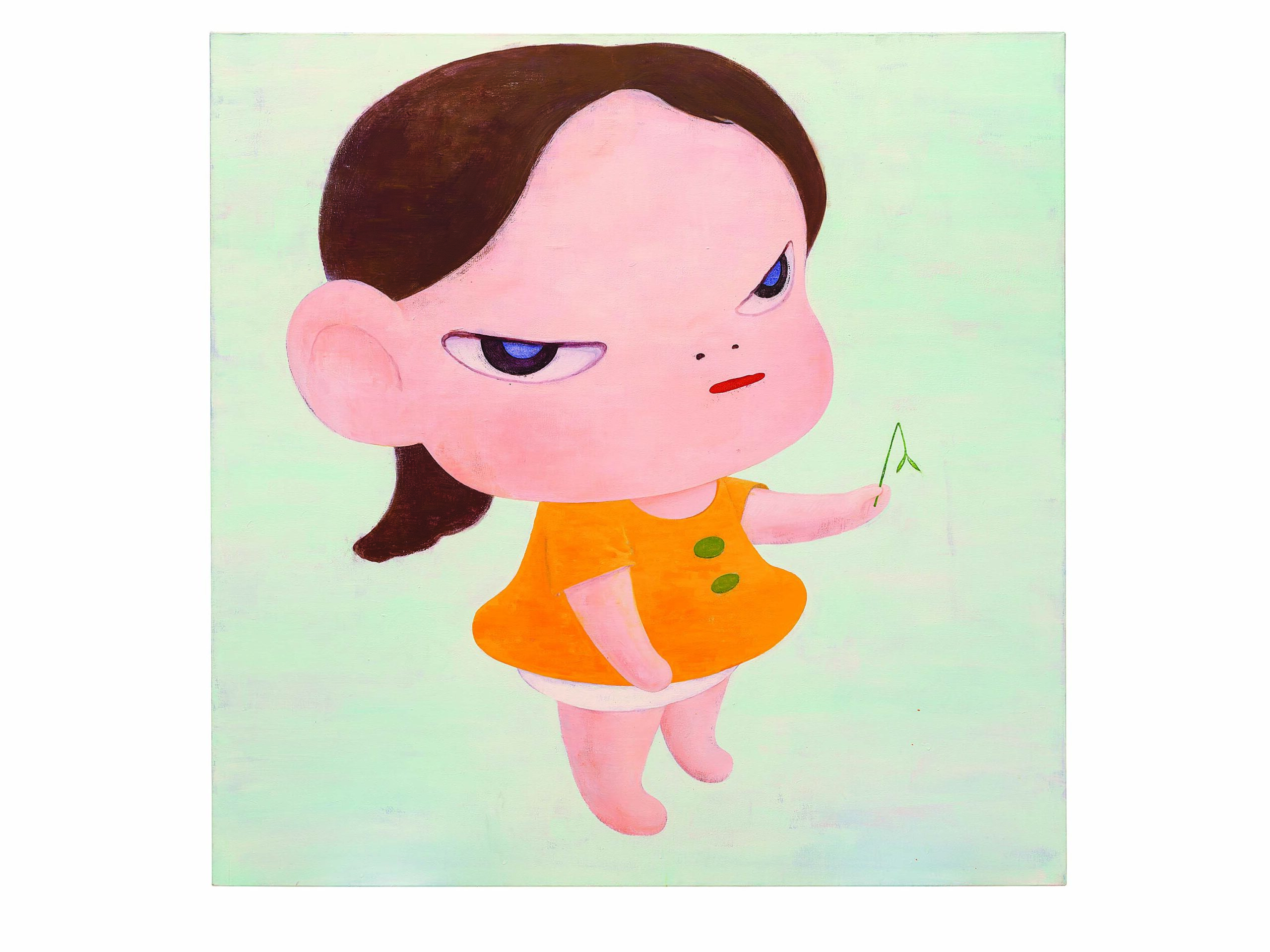 奈良美智〈UNTITLED（BROKEN TREASURE）〉1995年 徳島県立近代美術館蔵 | あわカル：徳島県全域のイベント情報を紹介 ...